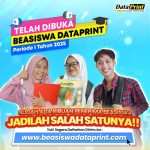 Beasiswa DataPrint Periode 1 Tahun 2025 Telah Dibuka - DataPrint